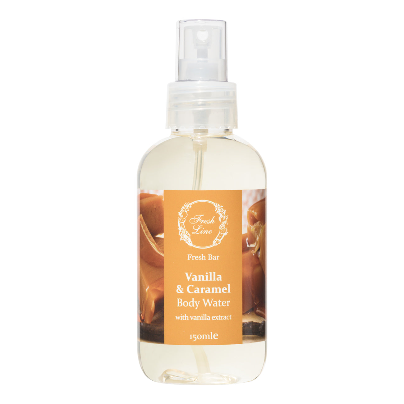 Vanilla & Caramel Body Water – Fresh Line